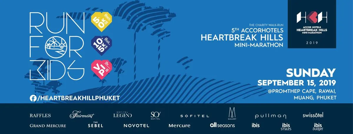 HeartBreak Hill Phuket Mini-Marathon 2019 | September 15, 2019 | RUNLAH