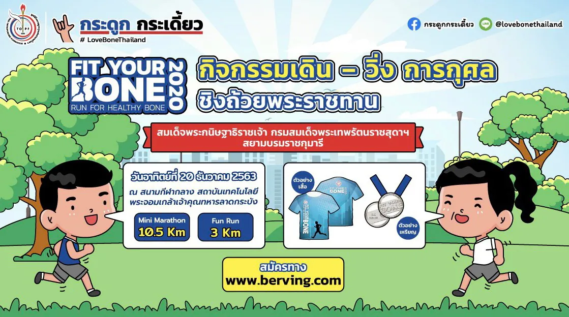Fit Your Bone Run for Healthy Bone 2020 | December 20, 2020 | Runlah