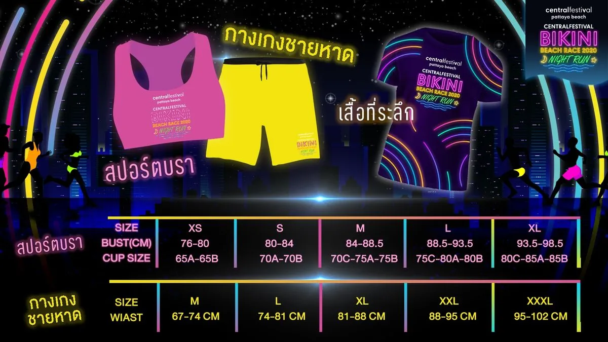 Pattaya Bikini Beach Race 2020 | October 31, 2020 | Runlah