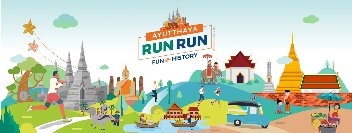 Ayutthaya Run Run Fun With History | September 29, 2019 | RUNLAH