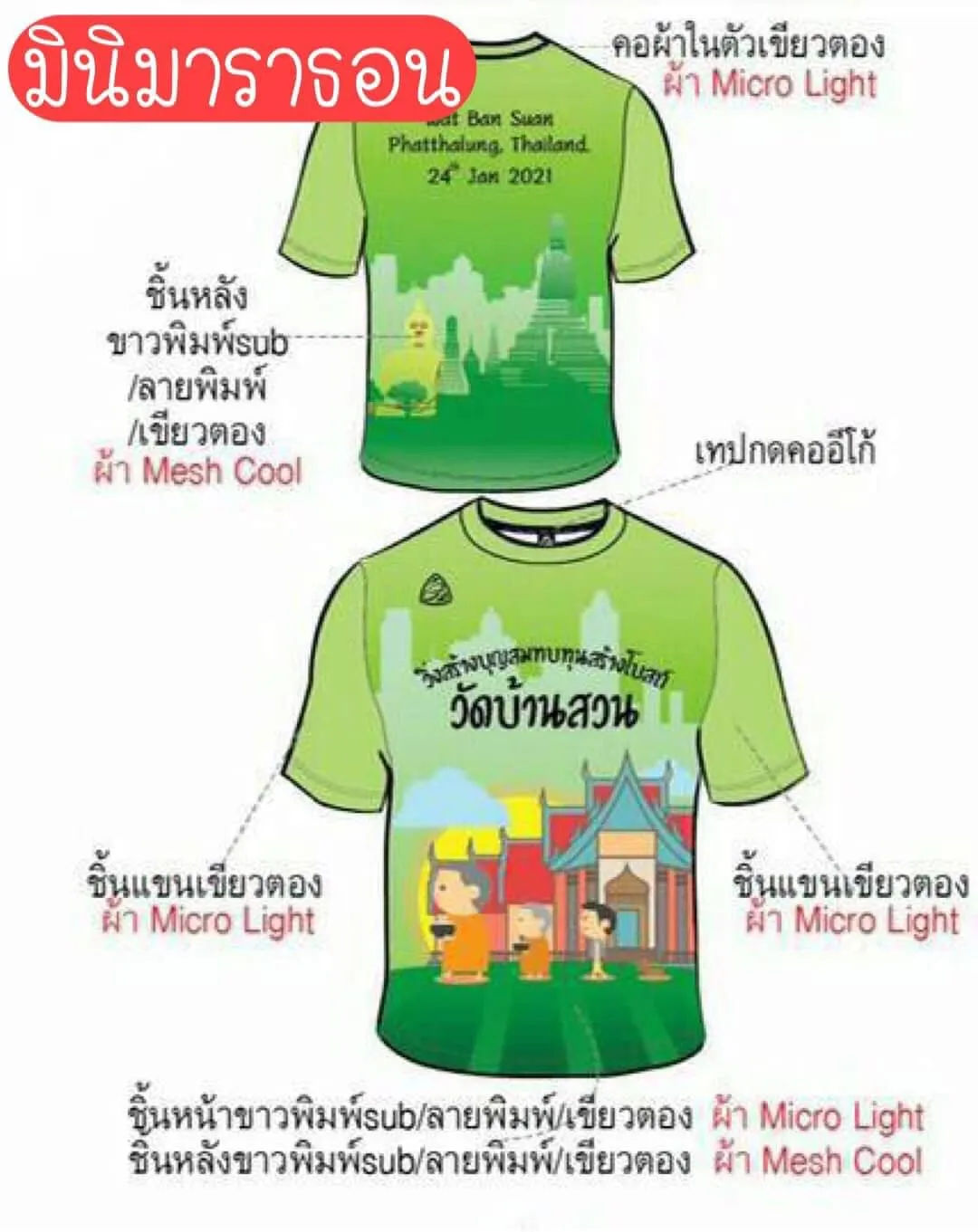 Wing Sangboon Somtobtunsangboat 2021 | January 24, 2021 | Runlah