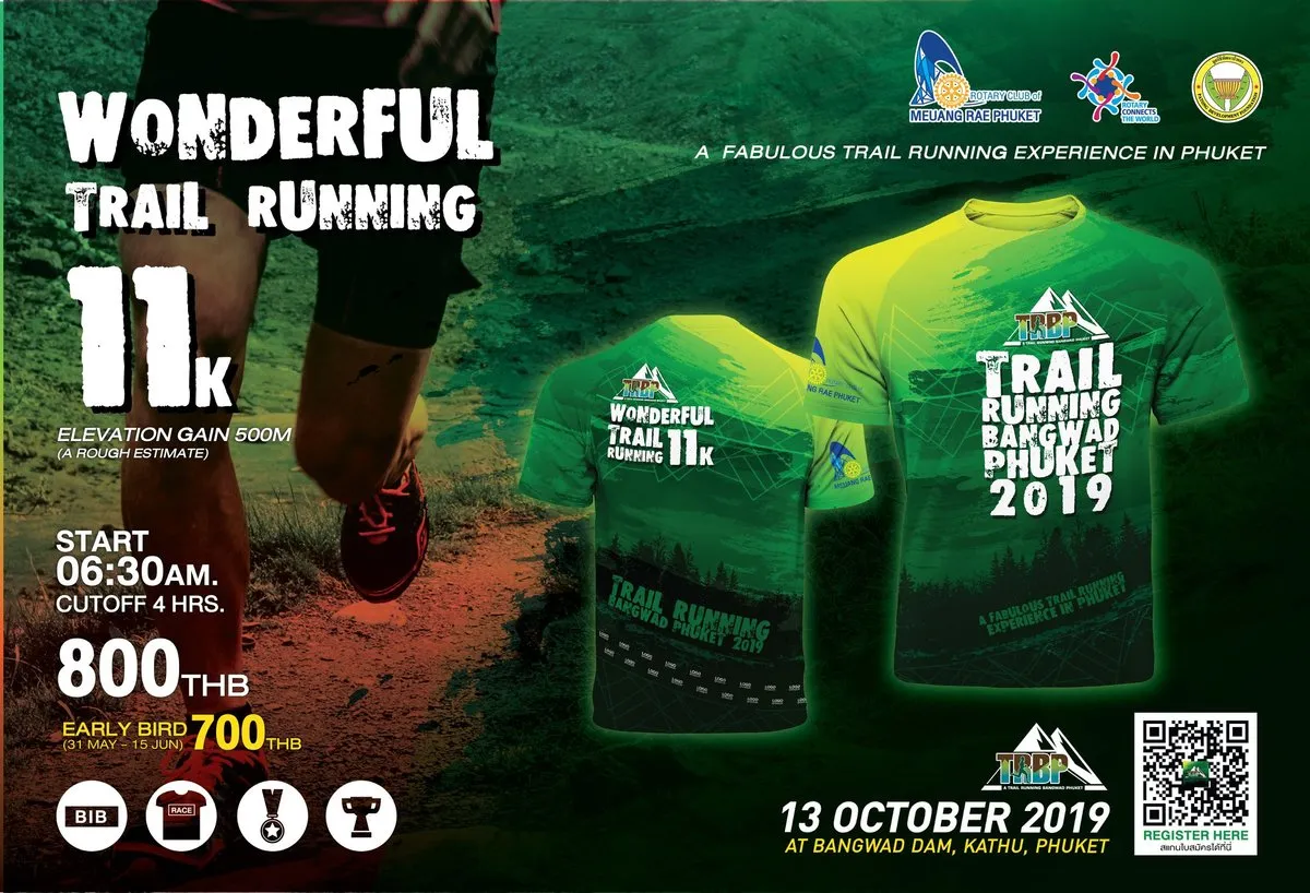 Trail Running Bangwad Phuket 2019 | October 13, 2019 | RUNLAH