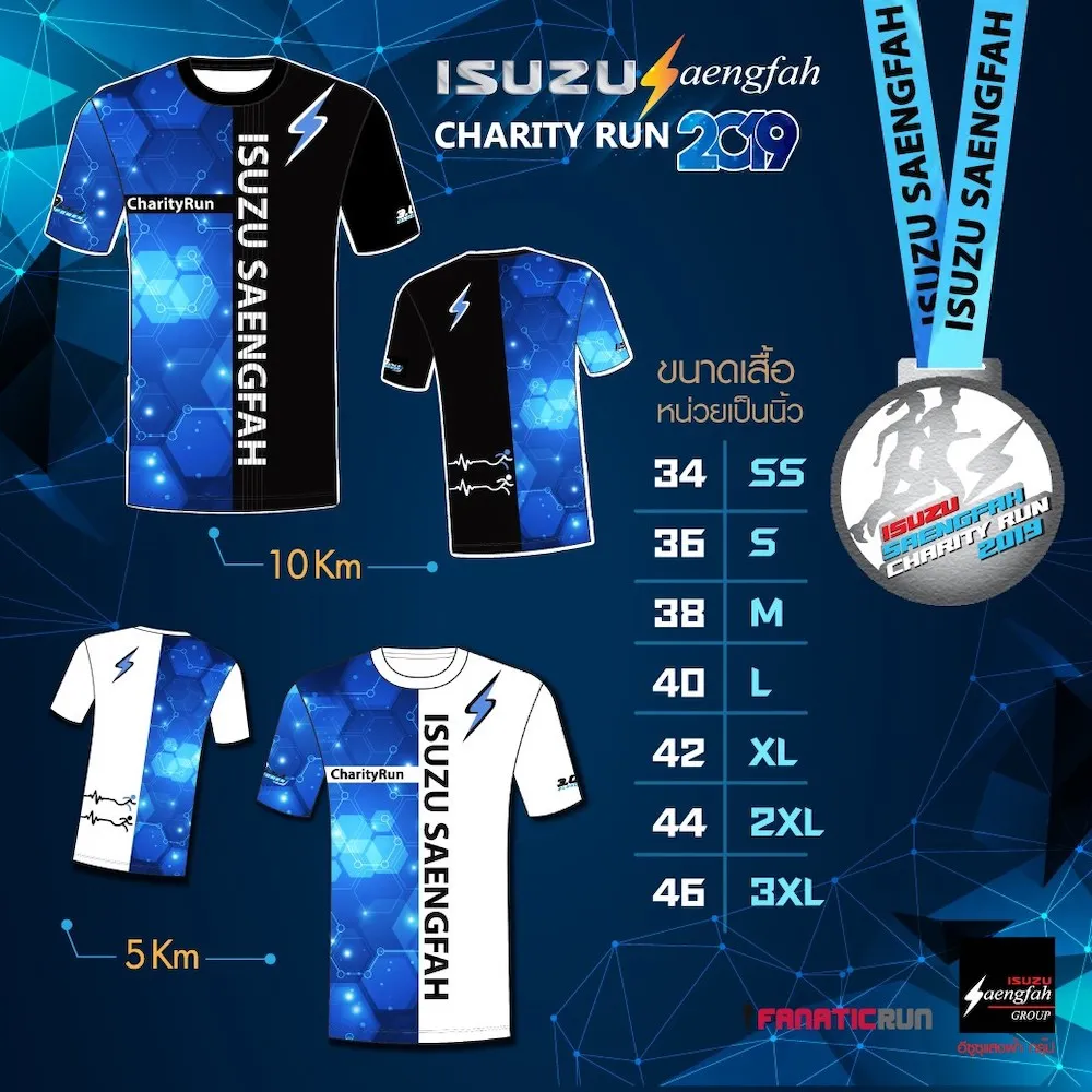 Isuzu Saengfah Charity Run 2019 | December 1, 2019 | Runlah
